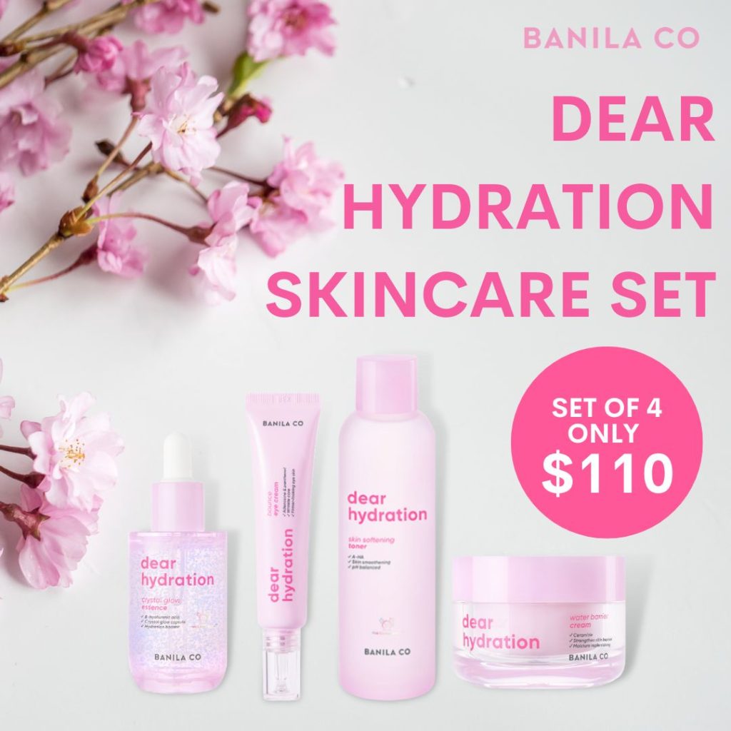 Dear Hydration Skincare Set (4-Piece Set) - Banila Co Singapore